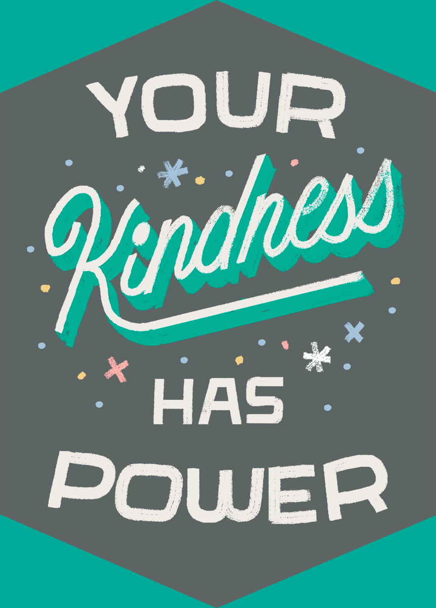 Personalised Kindness Encouragement Card – Hallmark