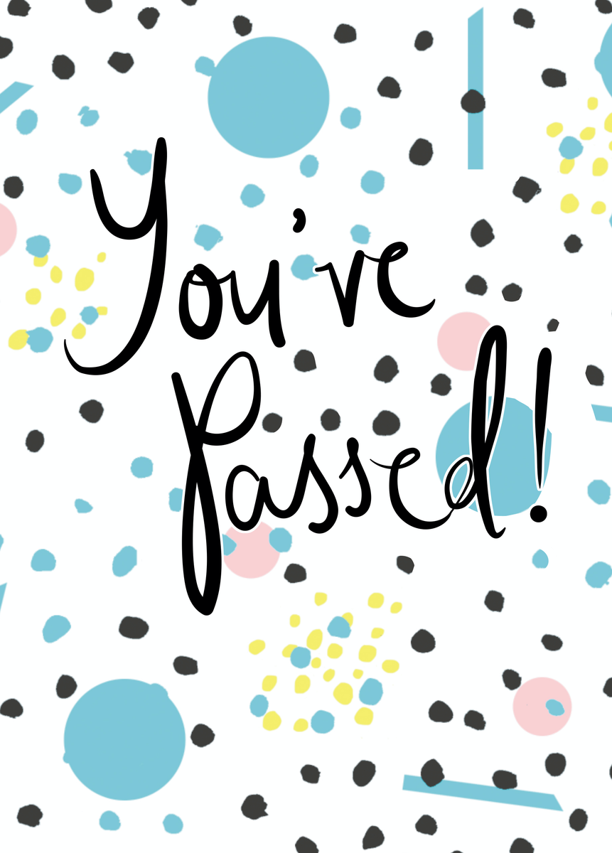 Personalised Congratulations on Passing Card – Hallmark