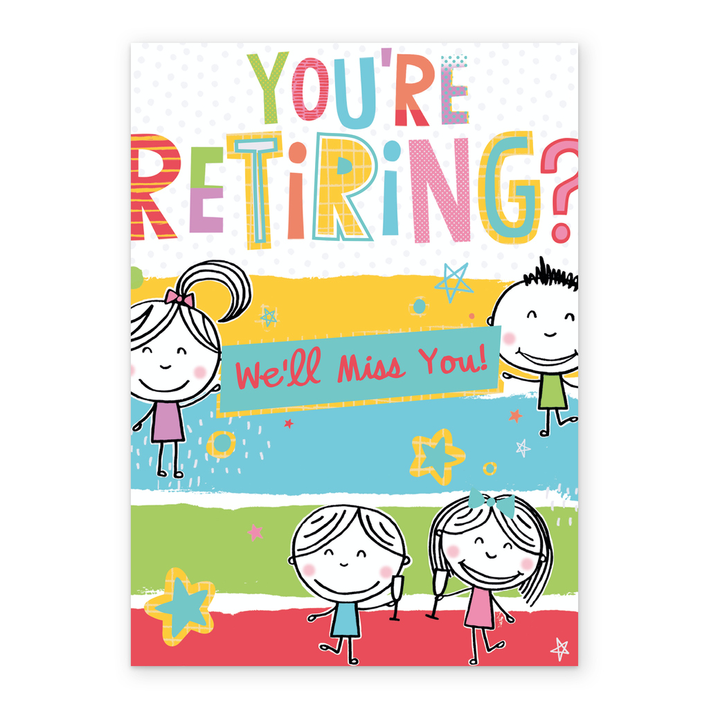 Personalised You're Retiring Card – Hallmark