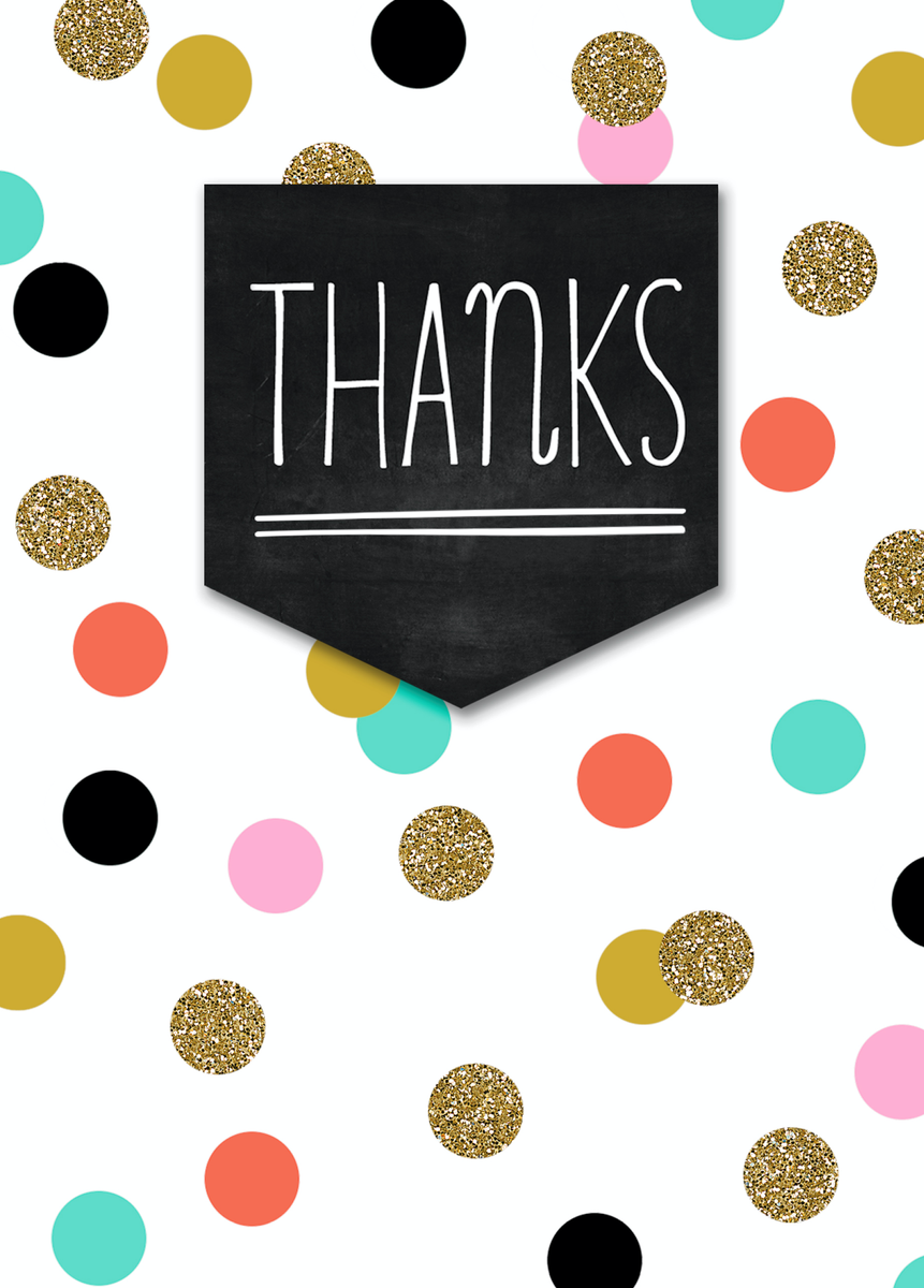 Personalised Thanks Card – Hallmark