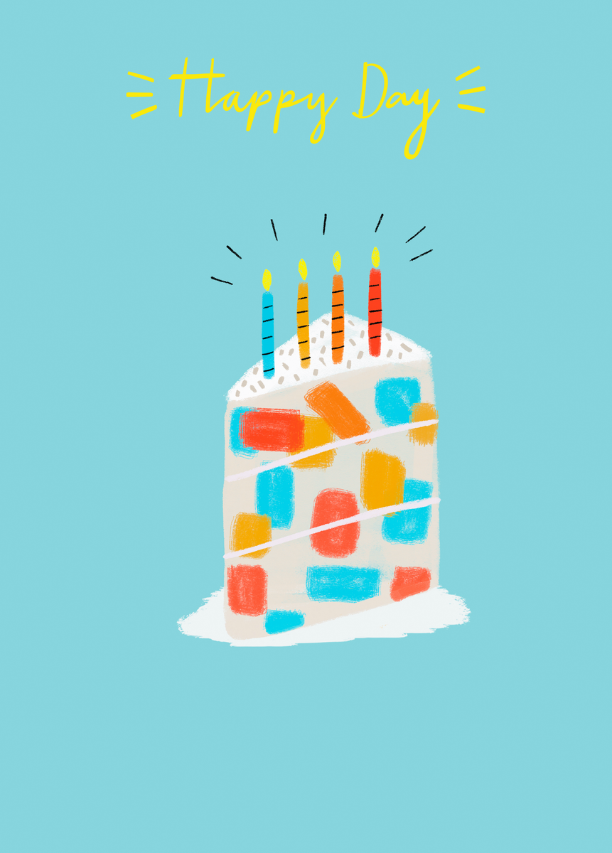 Personalised Happy Cake Day Card – Hallmark