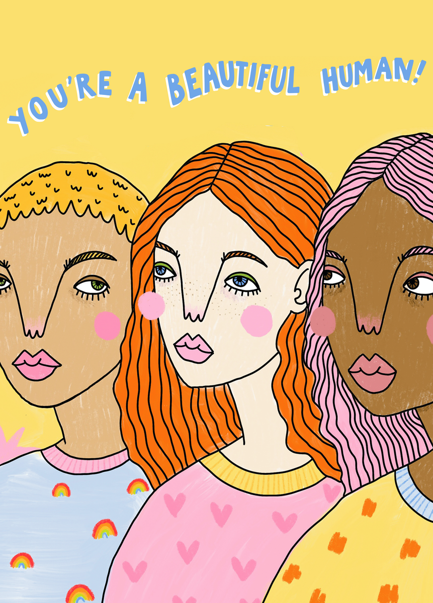 Personalised Beautiful People Support Card – Hallmark