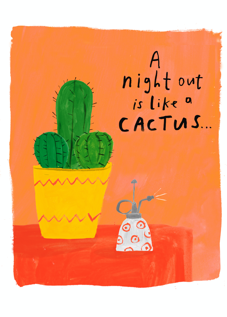 Personalised Funny Cactus Birthday Card – Hallmark