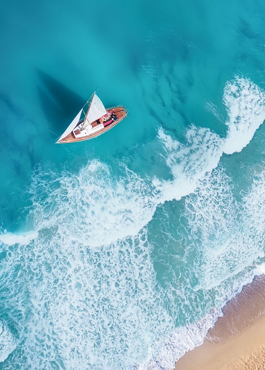 Personalised Classic Sea & Sand Card – Hallmark