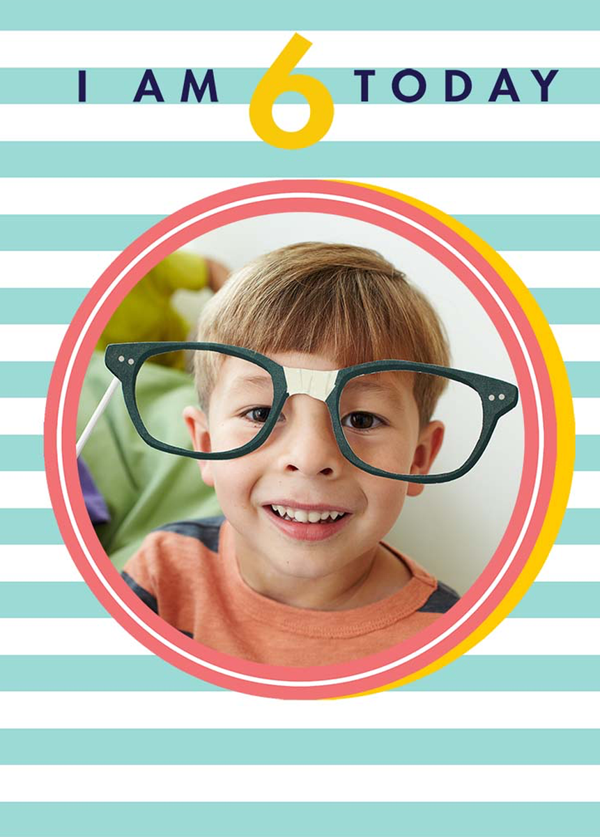 Personalised 6 Today Kids Birthday Card – Hallmark