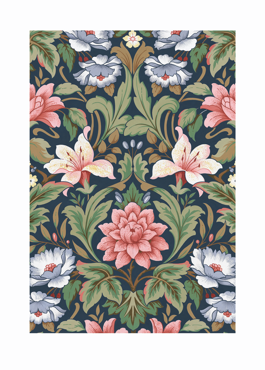 Personalised Colourful Floral Graphic Design Card – Hallmark