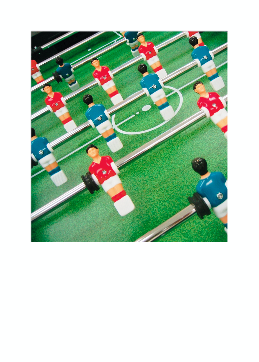 Personalised Table Football Game Card – Hallmark