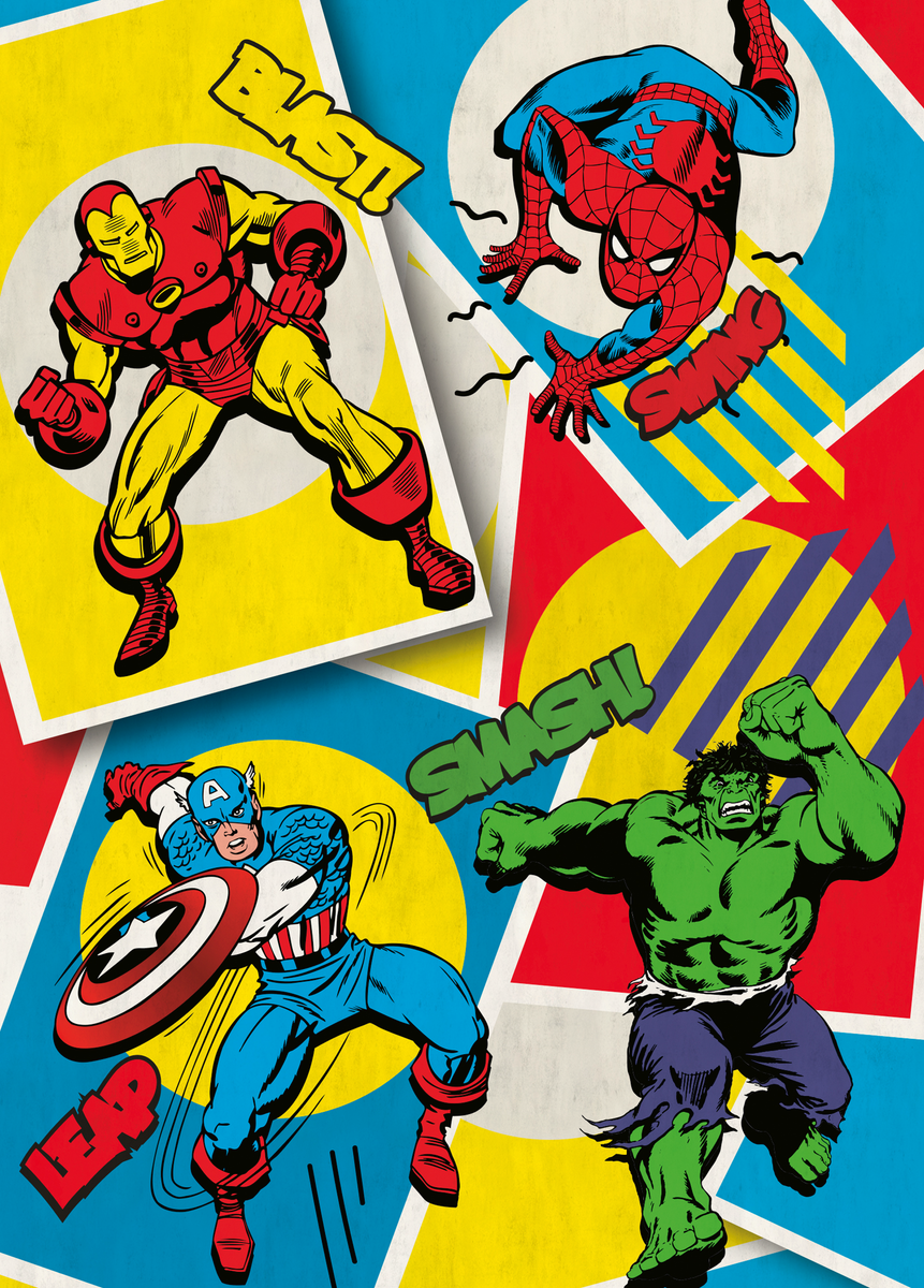 Personalised Marvel Avengers Comic Book Card – Hallmark