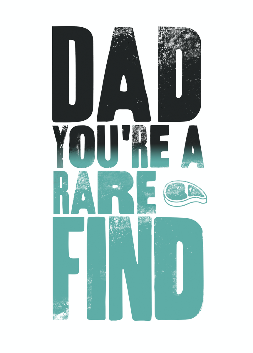 Personalised A Rare Find Dad Card – Hallmark