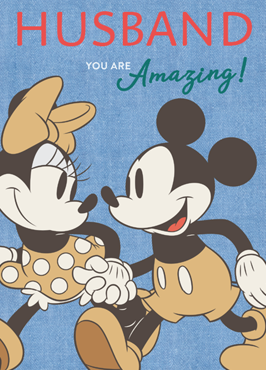 Personalised Disney Mickey Mouse Father's Day Card – Hallmark