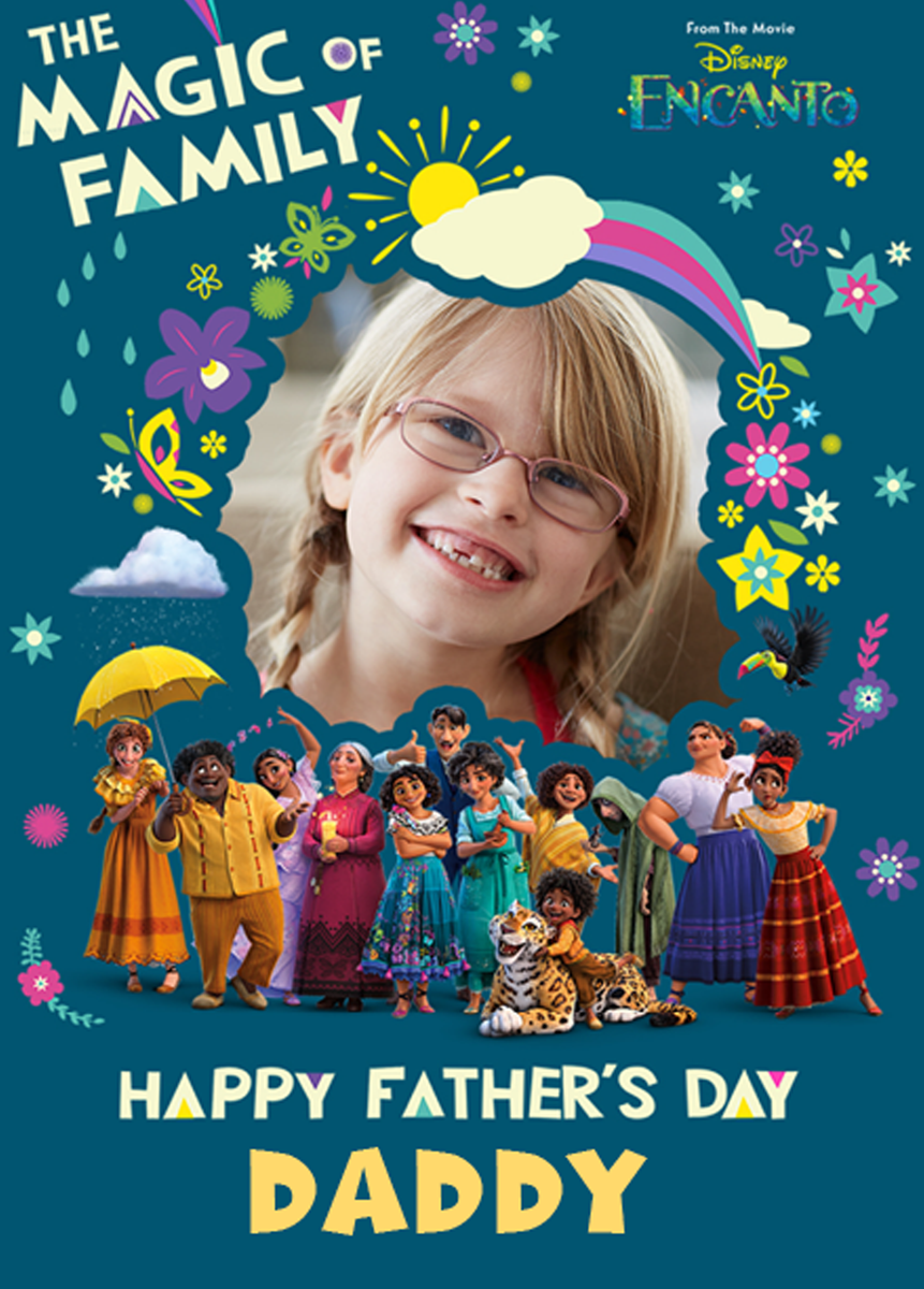 Personalised Disney Encanto Photo Father's Day Card – Hallmark