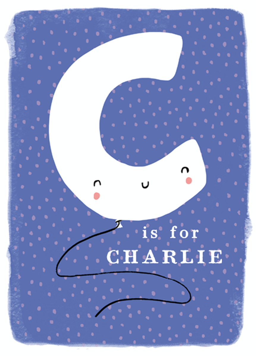 Editable Fun Letter C Birthday Card | Personalised Cards | Hallmark UK