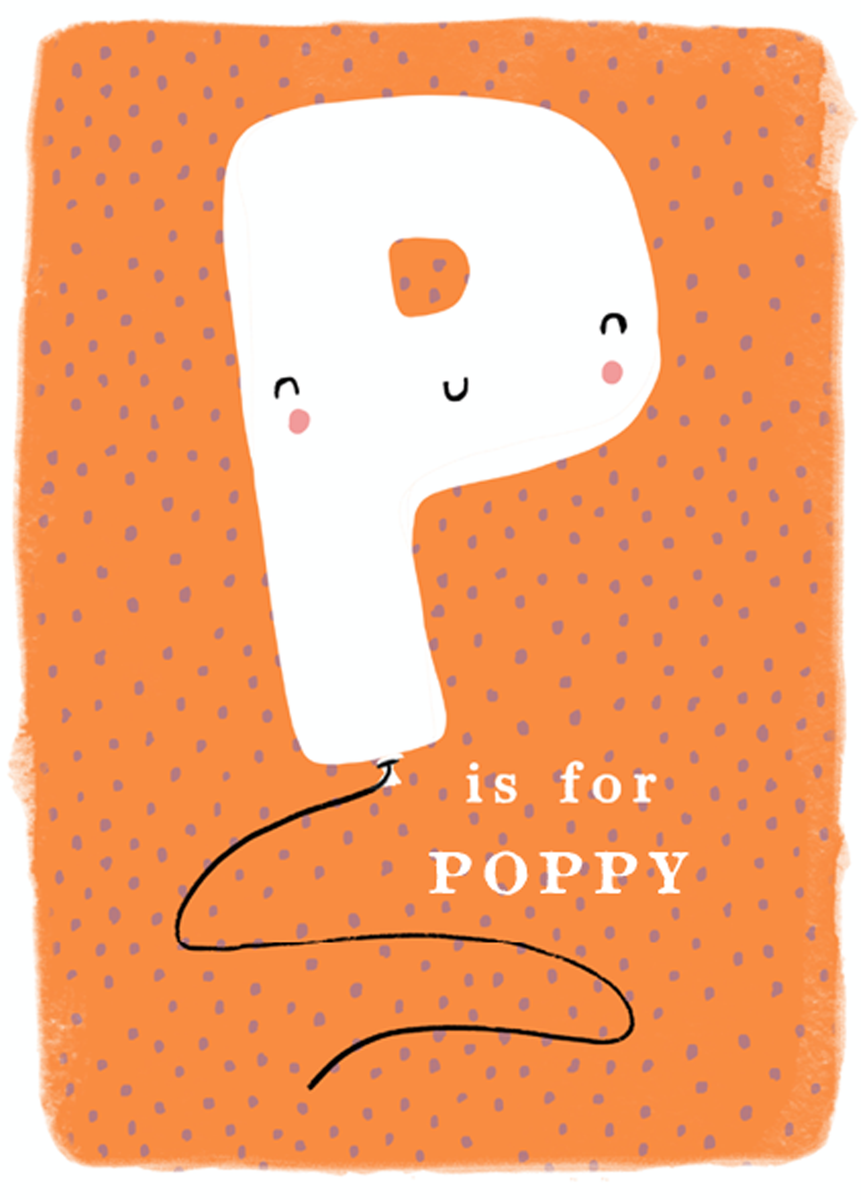 Editable Fun Letter P Birthday Card | Personalised Cards | Hallmark UK