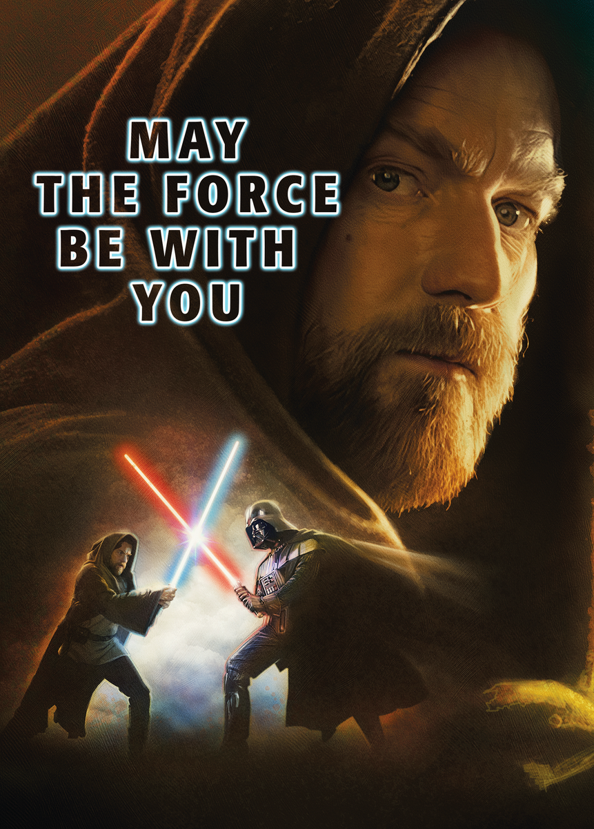 Personalised Star Wars™ Obi Wan Kenobi Birthday Card – Hallmark