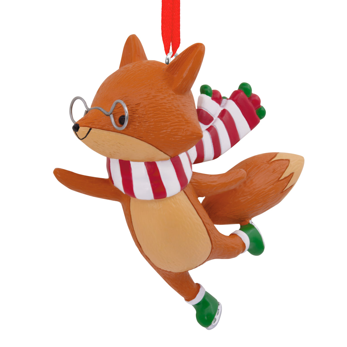 Skating Fox Collectible Hanging Ornament | Hallmark UK